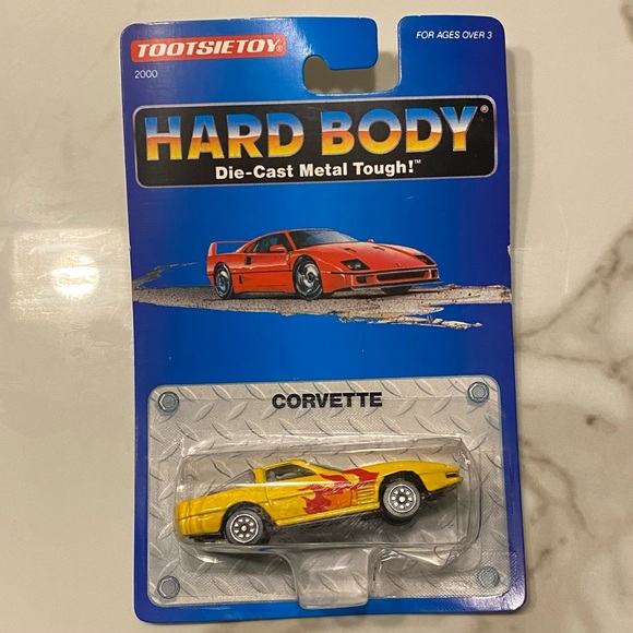 tootsie toy | Toys | 200 Tootsie Toy Yellow Corvette Die Cast Unopened ...